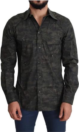 Dolce & Gabbana Herren, Shirts, Grün, XLGröße