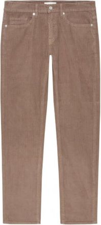 Frame Denim Homme, Pantalons, Brun, Taille: W34 Pantalon Slim en Velours Côtelé