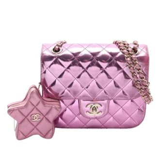 Chanel Pre-owned Vintage Schultertasche - - Pre-owned - Damen - Rosa - ONE SIZE