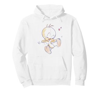 Looney Tunes Looney Tunes Tweety Draw Valentine Pullover Hoodie