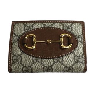 Gucci Pre-owned Leather Wallet - - Pre-owned - Damen - Beige - ONE SIZE