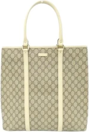 Gucci unisex, Pre-owned, Beige, Taille: ONE Size Sac cabas Pre-owned