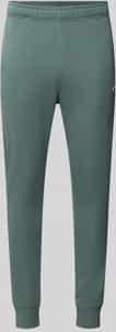 Champion Straight Fit Sweatpants aus Baumwoll-Mix mit Logo-Patch