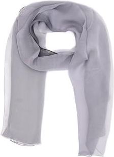 Queen Helena Foulard fantaisie écharpe voile légère fine décontractée douce femme, gris, Taille unique