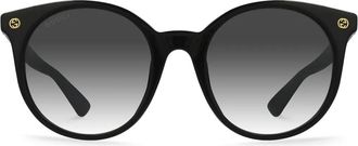 Gucci lunettes de soleil Interlocking G - Noir