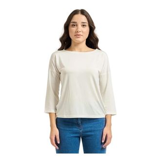 Pennyblack Femme, Tops, Blanc, Taille: 38 FR T-shirt &agrave; col rond