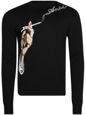 Amiri pull Smoke - Noir