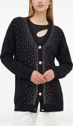 Marciano cardigan à boutonnière devant - Noir