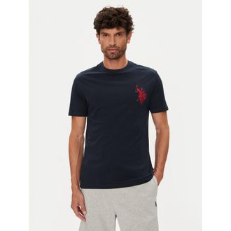 U.S.Polo Association T-Shirt MUP4367 Dunkelblau Regular Fit