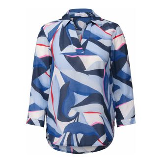 Cecil Lange Bluse - - Blouses & Shirts - Damen - Blau - S