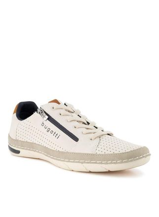 Bugatti Herren Sneaker wei&szlig; Synthetik