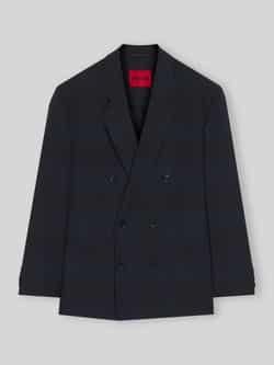 HUGO BOSS Relaxed Fit Sakko aus reiner Wolle