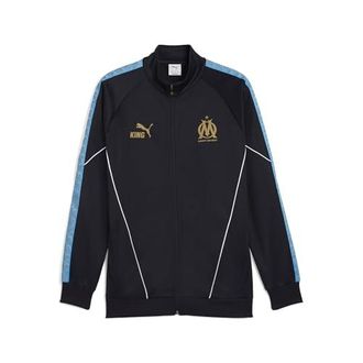 Puma Veste King Anthem Olympique de Marseille Homme XS, New Navy Luminous Blue