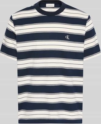 Calvin Klein Jeans Regular Fit T-Shirt aus Baumwoll-Mix