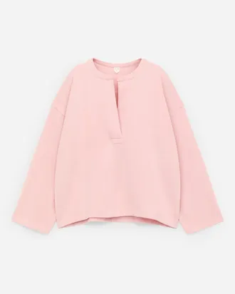 Arket Sweatshirt Mit Schlitz -Rosa