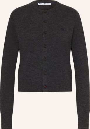 Acne Studios Strickjacke grau