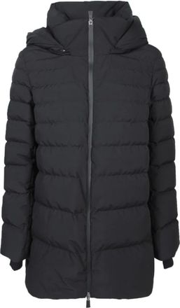 Herno Femme, Manteaux, Noir, Taille: 46 FR A-Shape 2 Layer Windstopper
