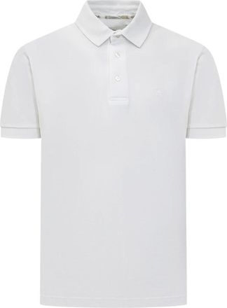 Etro Homme, Tops, Blanc, Taille: 3XL Polo Chemises