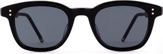 Thom Browne Femme, Accessoires, Noir, Taille: ONE Size Lunettes de soleil rectangulaires