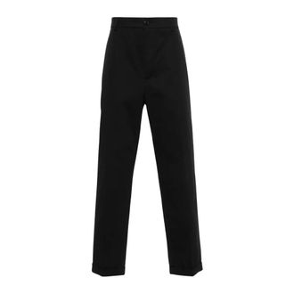 Kenzo Homme, Pantalons, Noir, Taille: W40 Pantalon Chino Classique