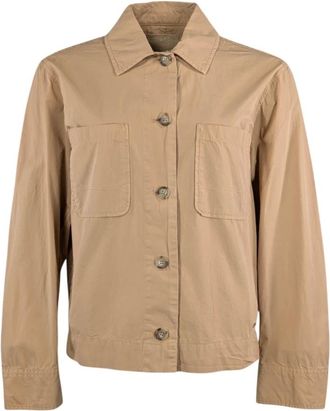 Woolrich Femme, Vestes, Beige, Taille: 36 FR Pocket Jacket