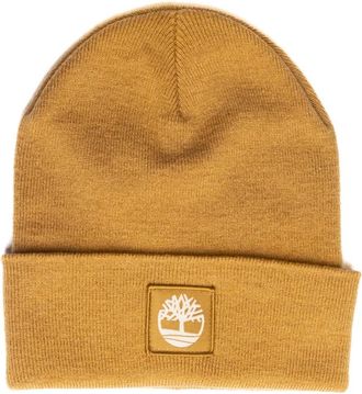 Timberland Tonal Patch Beanie - - Accessories - Herren - Braun - ONE SIZE