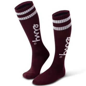 Eivy Damen Cheerleader Wool Socken, Wine, 3638