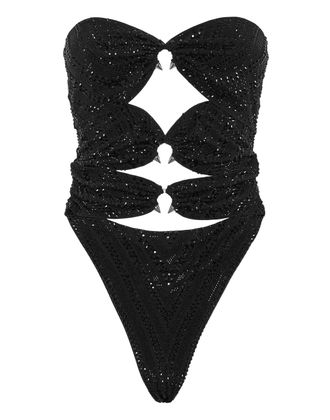 Philipp Plein Monokini Crystal