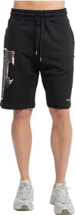 Marcelo Burlon Homme, Shorts, Noir, Taille: XL Shorts Sportifs