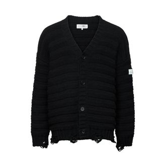 Maison Margiela Wollcardigan - - Knitwear - Herren - Schwarzk - L