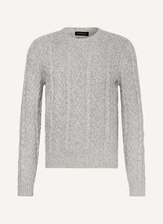 Strokesman's Strokesmans Cashmere-Pullover grau