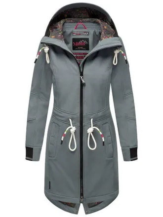 Marikoo Softshelljacke Mount Furnica mit hochschlie&szlig;endem Kragen