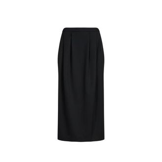Saison 1865 Jupe midi crayon unie
