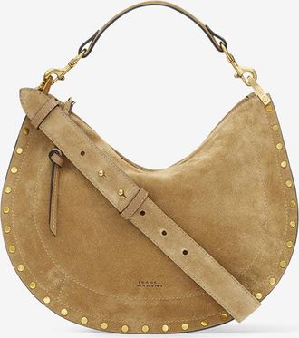 Isabel Marant Sac Oskan Soft Zip - Femme - Taupe - Isabel Marant - cadeau de no&euml;l femme