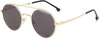 Generic Lunettes de soleil rétro à monture ronde pour hommes et femmes, lunettes de plage en plein air (couleur : E, taille : moyen) 2026, a, Taille unique