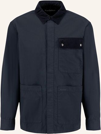 Barbour Overjacket Silverbay schwarz