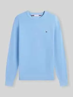 Tommy Hilfiger Regular Fit Pullover aus reiner Baumwolle