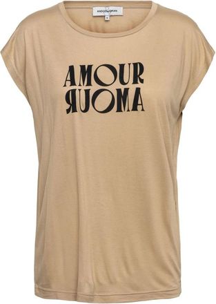 &Co Woman Stoer T-shirt - - Tops - Damen - Beige - XL
