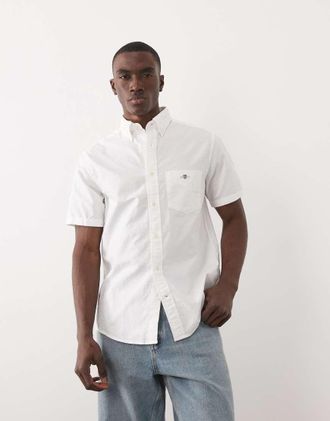 GANT Chemise Oxford coupe classique - Blanc