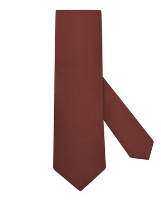 Emporio Armani Changierende Seidenkrawatte mit Streifeneffekt in