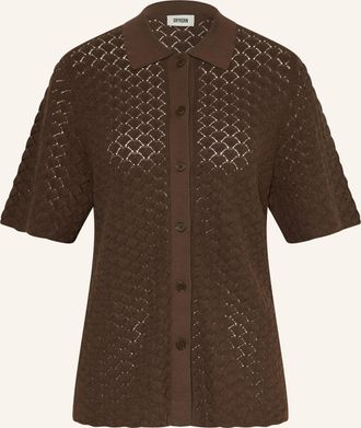 Drykorn Drykorn Strickjacke Loysiella braun