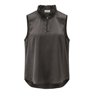 In Front IN Front, Femme, Tops, Brun, Taille: 42 FR Hauts sans manches