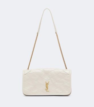 Saint Laurent Portefeuille &agrave; cha&icirc;ne Niki en cuir