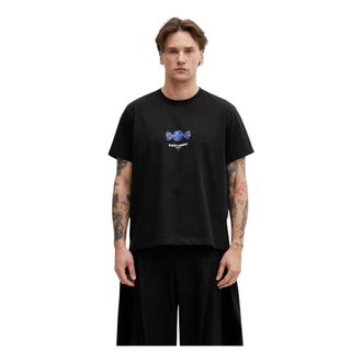 Ader Error Lolly T-Shirt Produkt. 50 - - Tops - Herren - Schwarzk - L