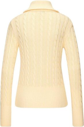 Lascana Strickjacke mit Zopfstrickmuster, gem&uuml;tlicher Cardigan mit Rei&szlig;verschluss