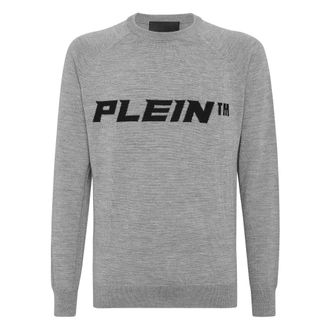 Philipp Plein Herren, Strickwaren, Grau, MGr&ouml;&szlig;e