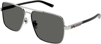 Gucci Authentische Stilvolle Brillen- Premium Qualit&auml;t! - - Accessories - unisex - Grau - 62 MM