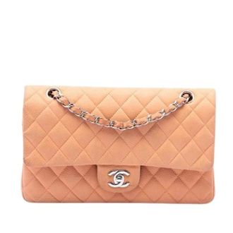 Chanel Pre-owned Classic Double Flap Shoulder Bag - - Pre-owned - Damen - Orange - ONE SIZE