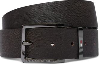 Tommy Hilfiger G&uuml;rtel Tommy Hilfiger Oliver Saffiano 3.5 AM0AM14573 Dunkelbraun
