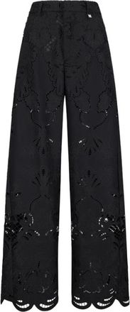 Giuseppe Di Morabito Femme, Pantalons, Noir, Taille: 34 FR Wide Pantalons